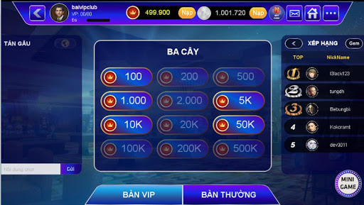 XGEM Game đánh Bài đổi Thưởng Online Hot Nhất 2018 - GameBaim